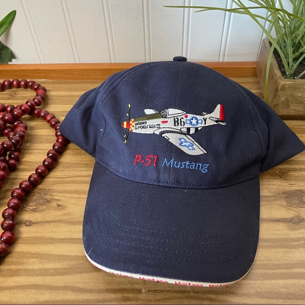 Boeing P-51 Mustang Hat Baseball Cap - Gem
